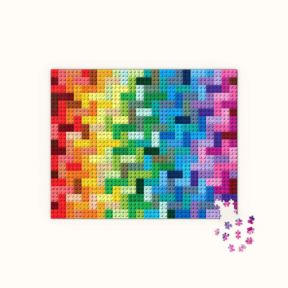 LEGO® Rainbow Bricks 1,000-Piece Puzzle | Mall of America®