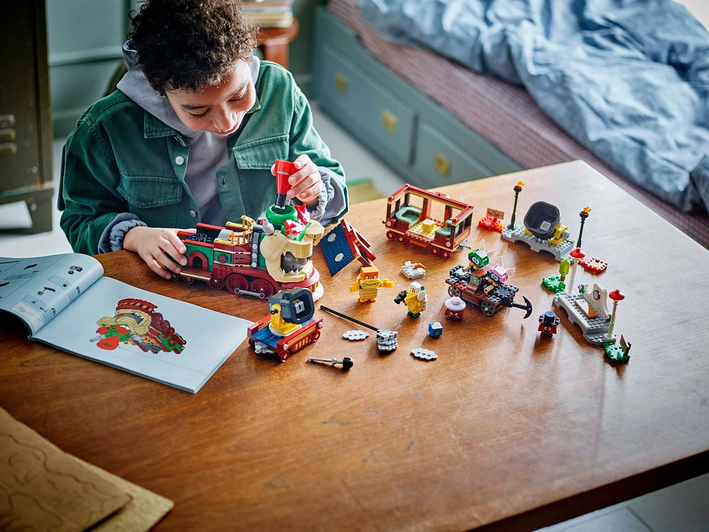 LEGO® The Bowser Express Train at Mall of America® in Bloomington, MN