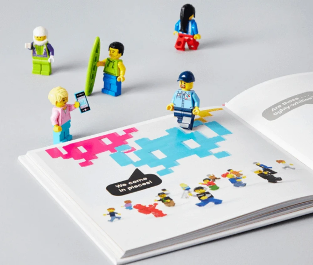 LEGO® Small Parts: The Secret Life of Minifigures Book | Mall of America®
