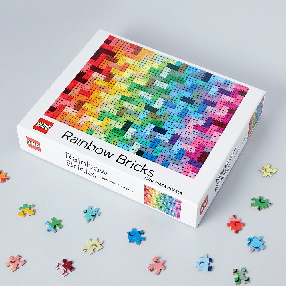 LEGO® Rainbow Bricks 1,000-Piece Puzzle | Mall of America®