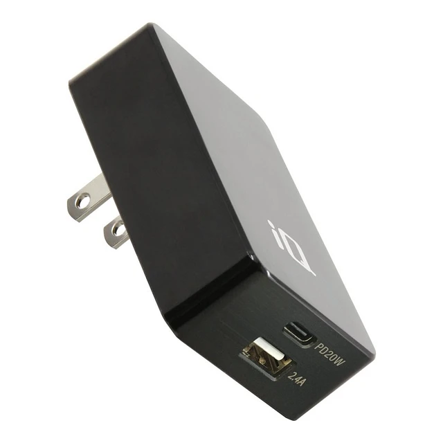 IQ USB-A & USB-C Power Adapter - Black - IQACPD2024 at Coquitlam Centre ...