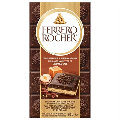Ferrero Rocher Premium White Chocolate Bar - Hazelnut Bar - 90g ...