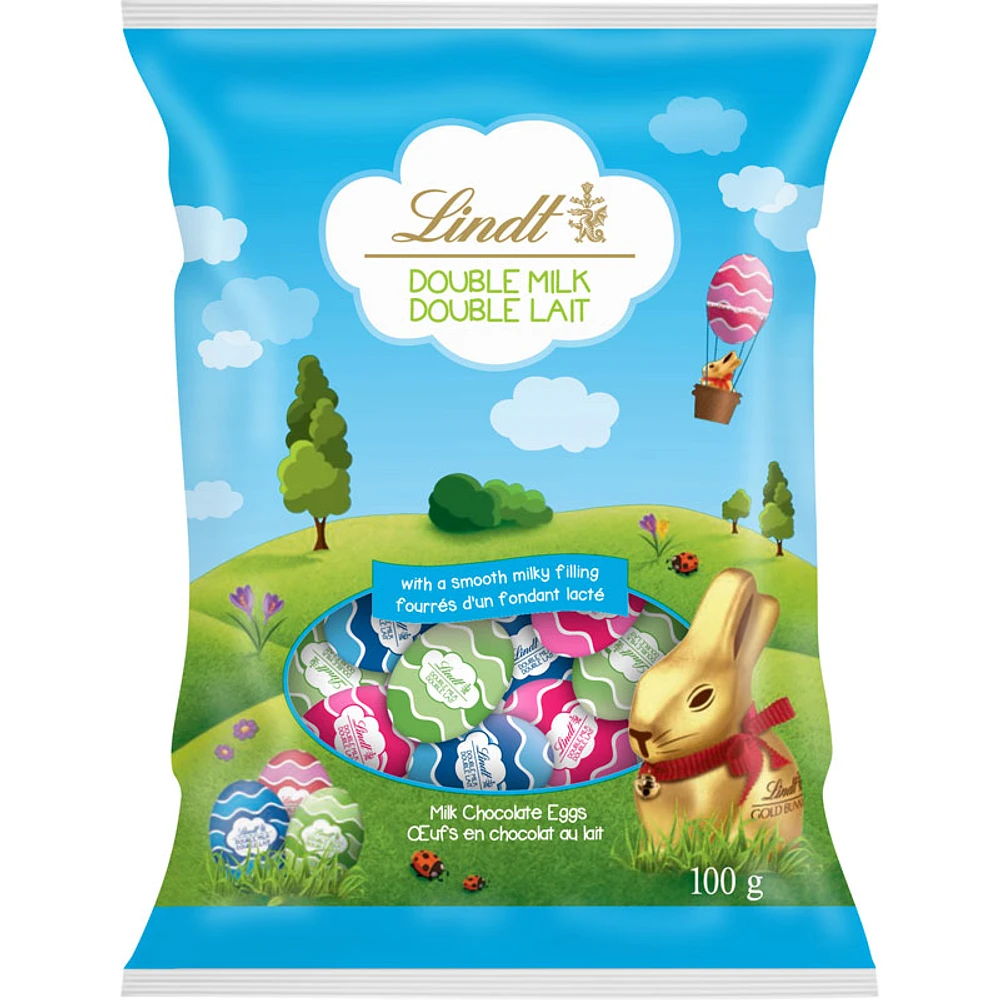 Lindt Lindor Mini Eggs Double Milk 100g Niagara Pen Centre