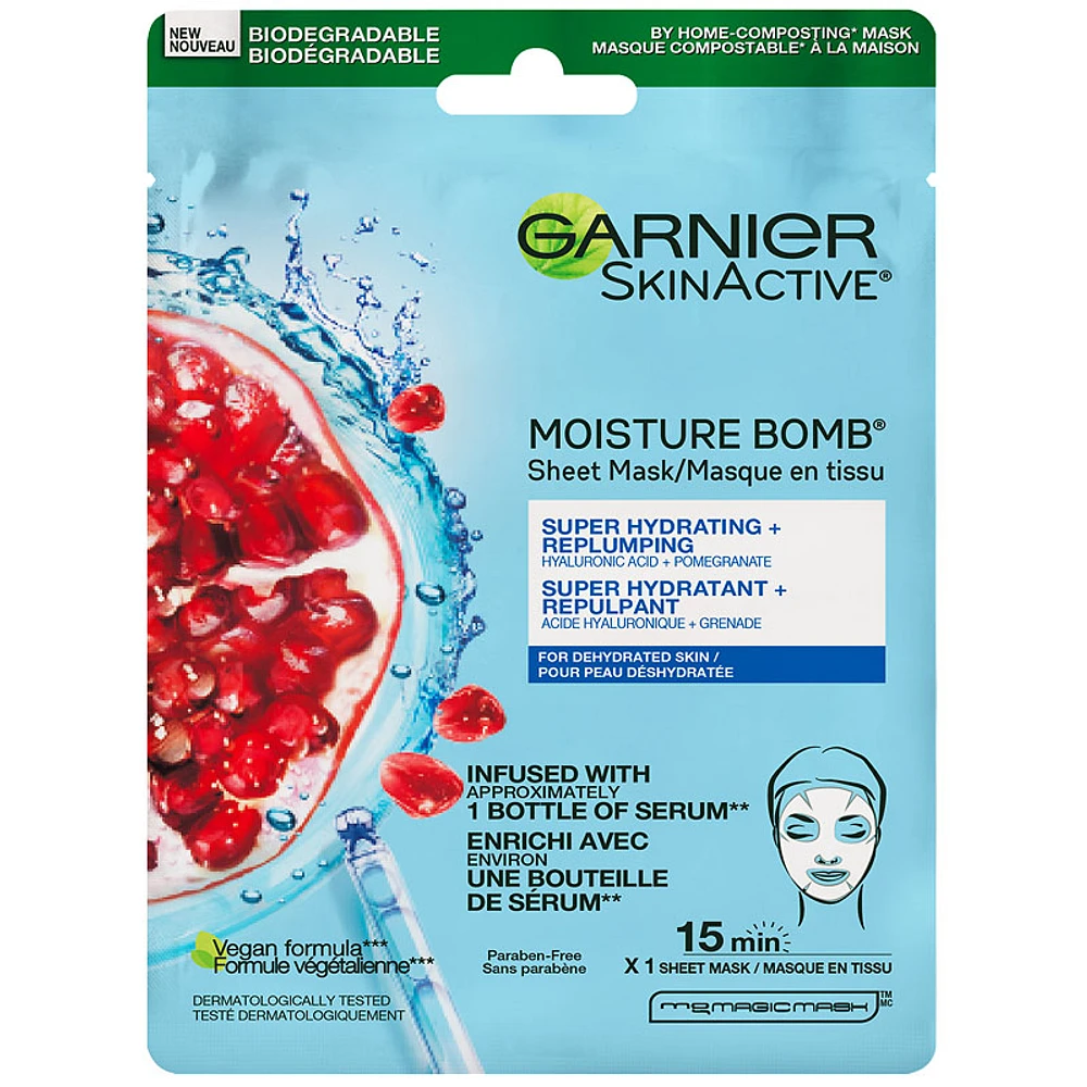 Garnier SkinActive Moisture Bomb Mask - 32ml | Coquitlam Centre