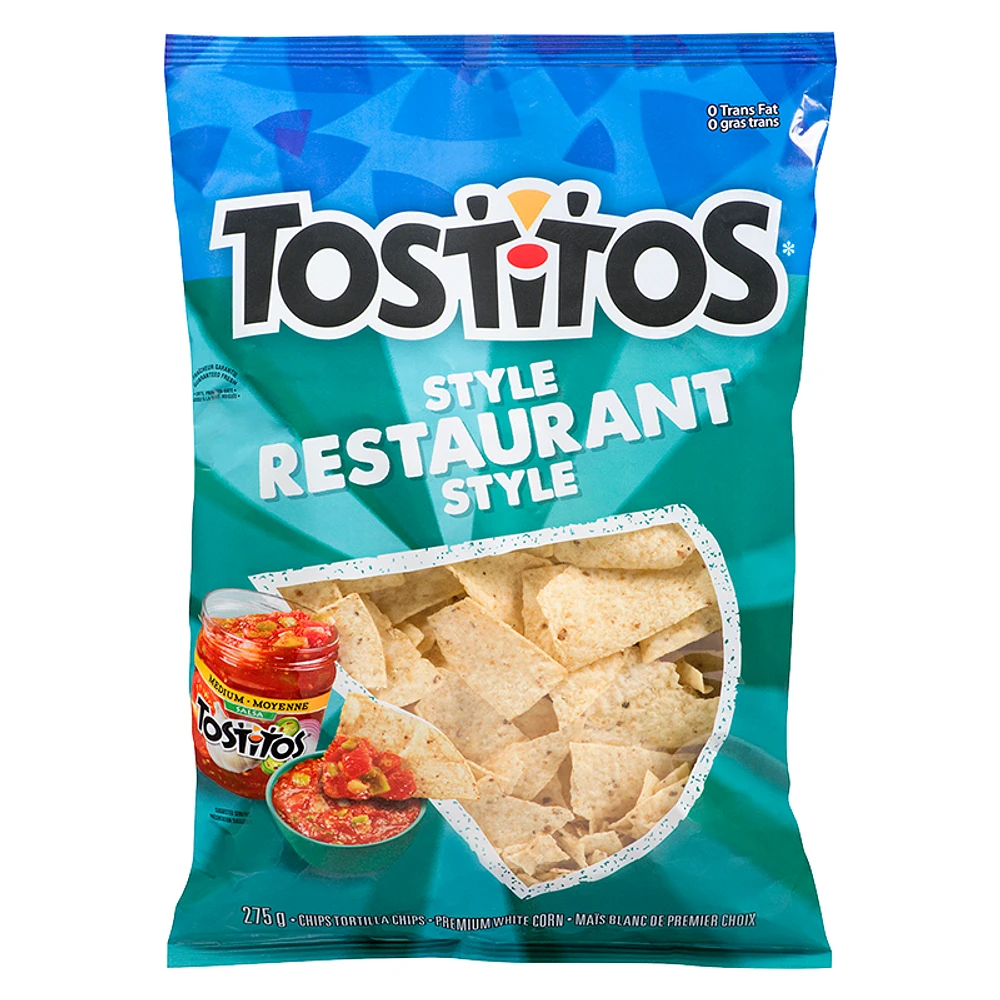 Tostitos Restaurant Style Tortilla Chips - 275g | Coquitlam Centre