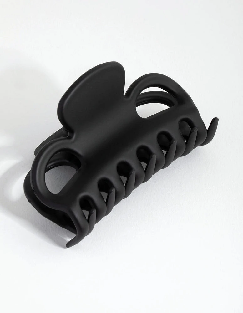 K58E Black Bow Hair Claw Clip | Hamilton Place