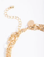 Lovisa Gold Triple Chain Anklet | Hamilton Place