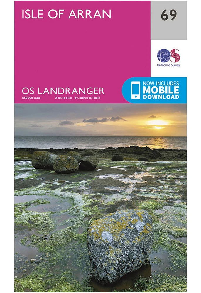 Ordnance Survey Isle of Arran - Landranger 69 Map | King's Cross