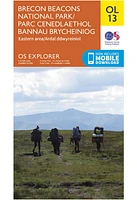 Ordnance Survey Explorer OL13: Brecon Beacons National Park – Eastern ...