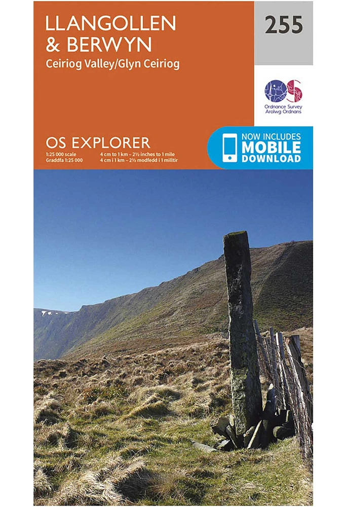 Ordnance Survey Explorer 255: Llangollen & Berwyn | King's Cross