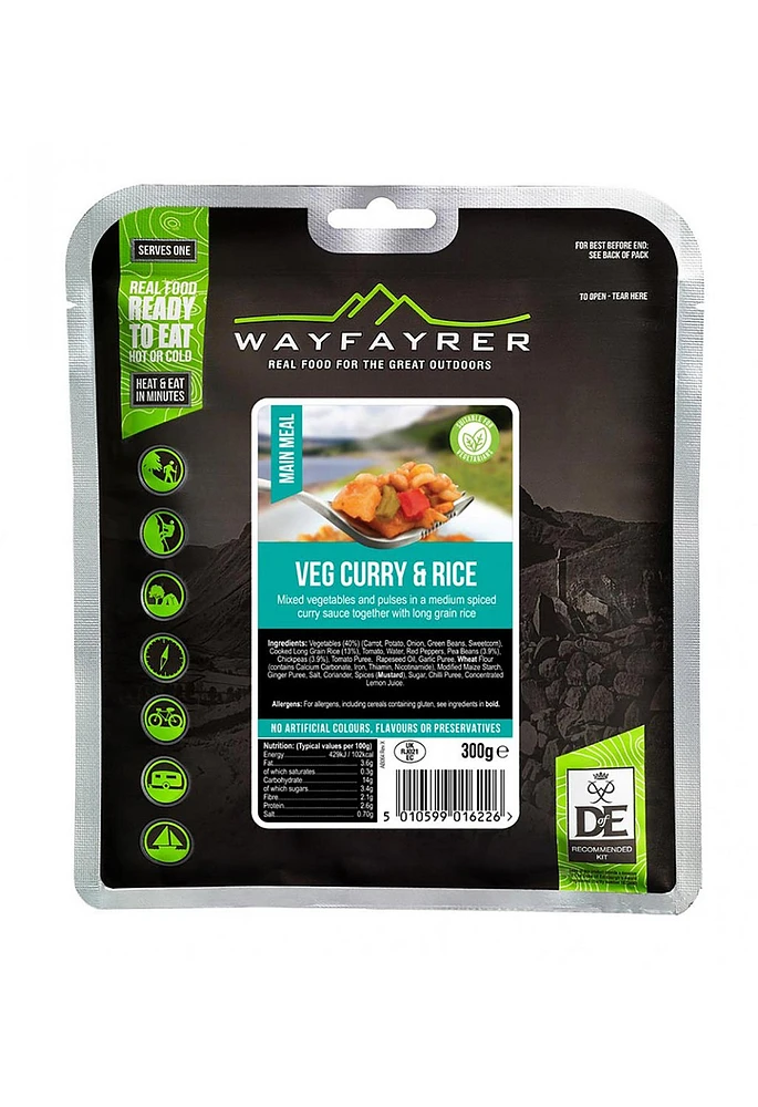 Wayfayrer Vegetable Curry and Rice | King's Cross