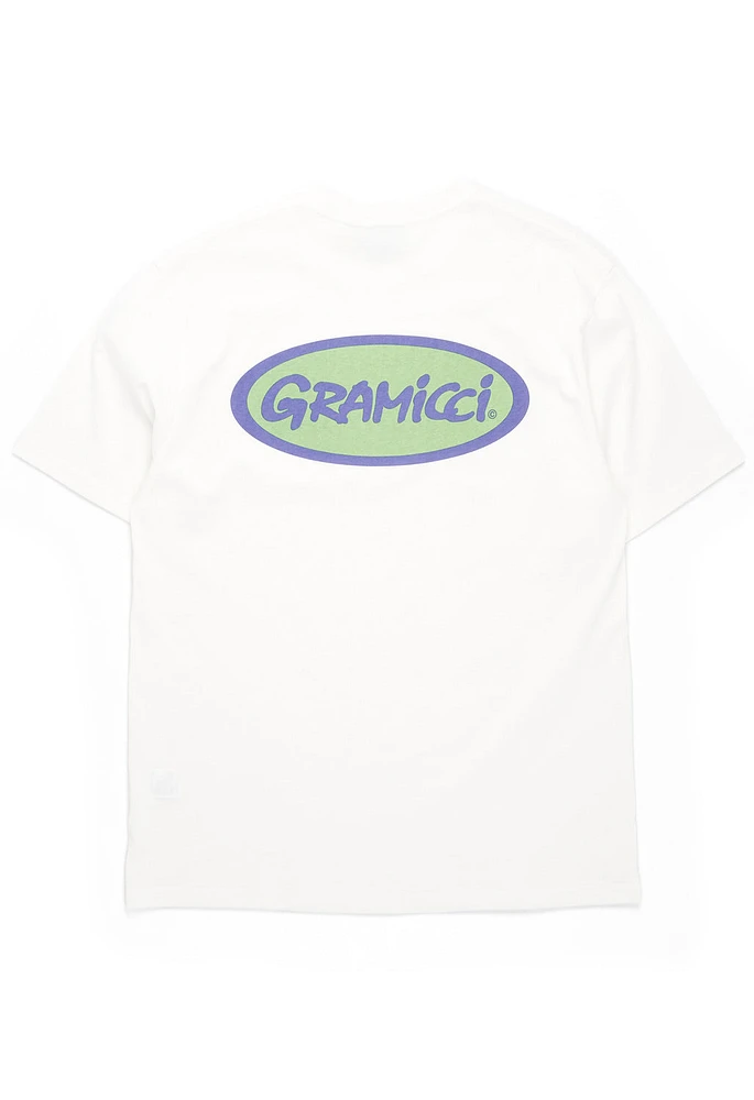 Gramicci Oval Tee - White | King's Cross