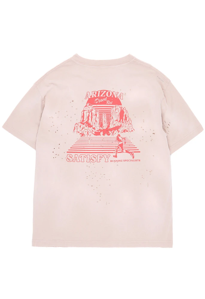 Satisfy MothTech T-Shirt - Sun Bleached Sand | King's Cross