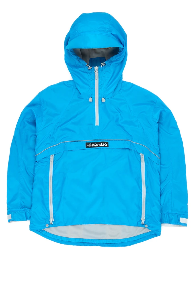 Paramo Womens Velez Adventure Light Smock - Neon Blue / Fog Grey | King ...