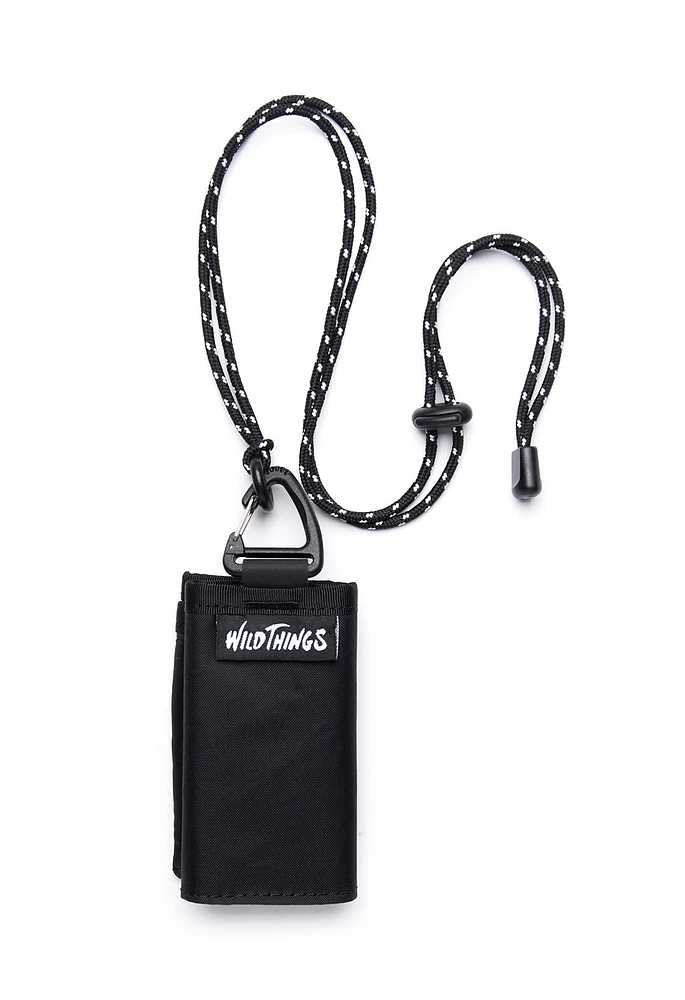Wild Things X-Pac Strap Wallet - Black | King's Cross