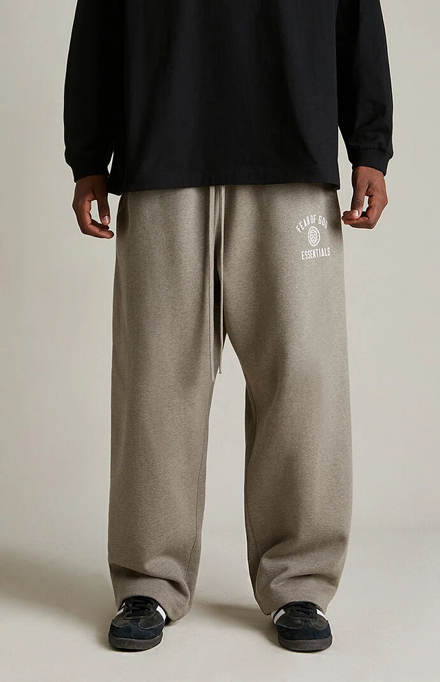 Fear of God Essentials Heather Grey University Fleece Fear of God Essentials Heather Grey University Fleece
