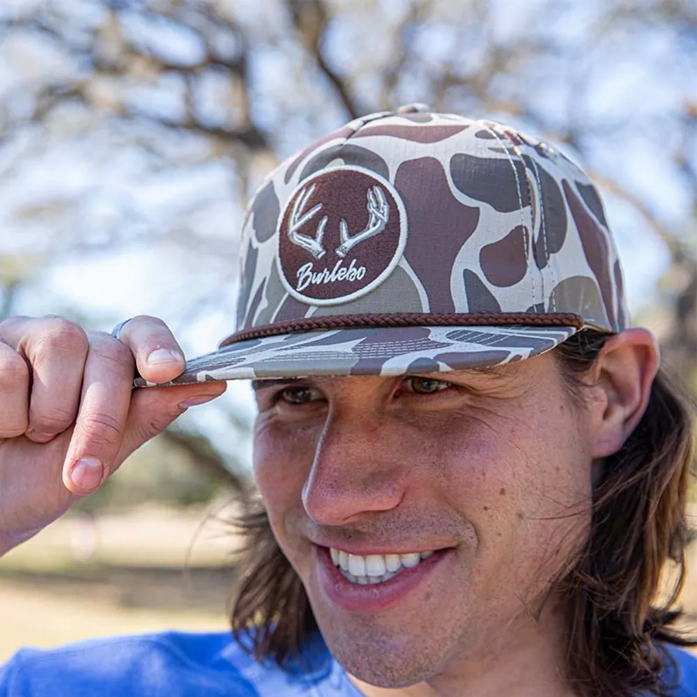 Burlebo Deer Camo Rope Hat | Hamilton Place