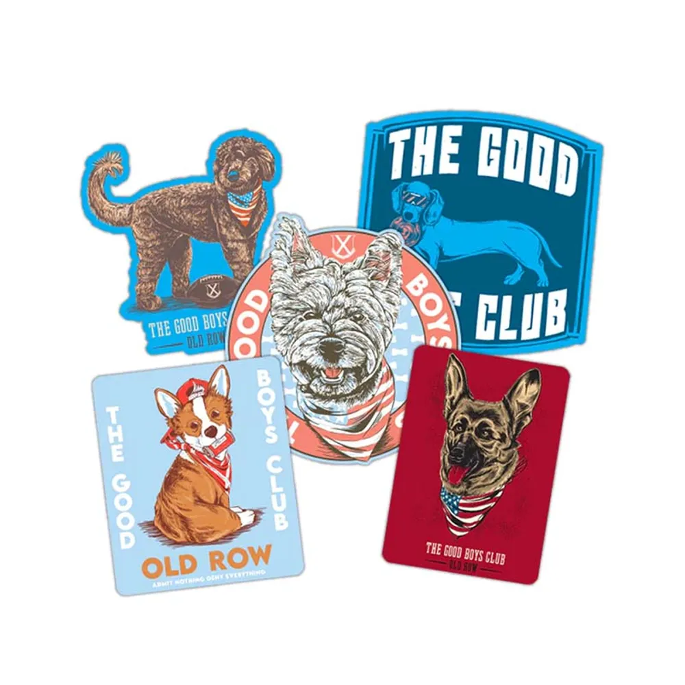Old Row Good Boys Variety Decal Pack | Hamilton Place