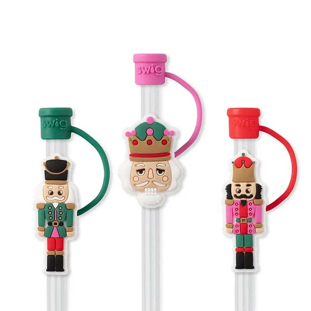 Swig Classic Nutcracker Straw Topper Set | Hamilton Place