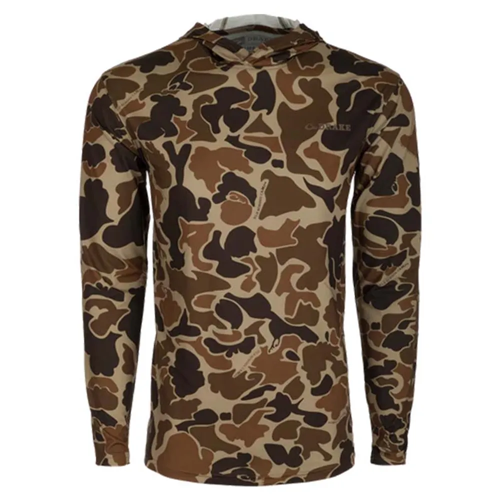 Drake Waterfowl Camo Performance Hoodie | Hamilton Place