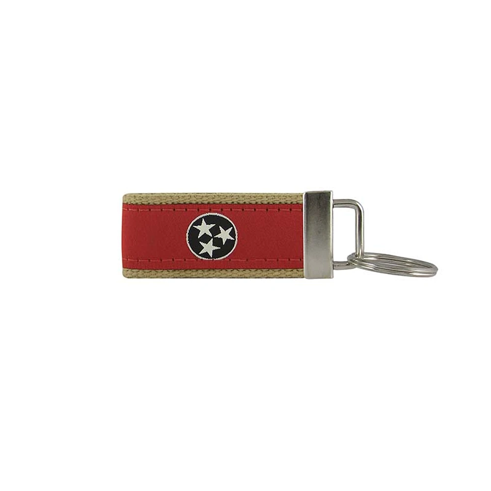 ZEP-PRO Red Tri-Star Keychain | Hamilton Place