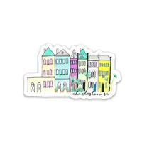 Island Haus Rainbow Row Sticker | Hamilton Place