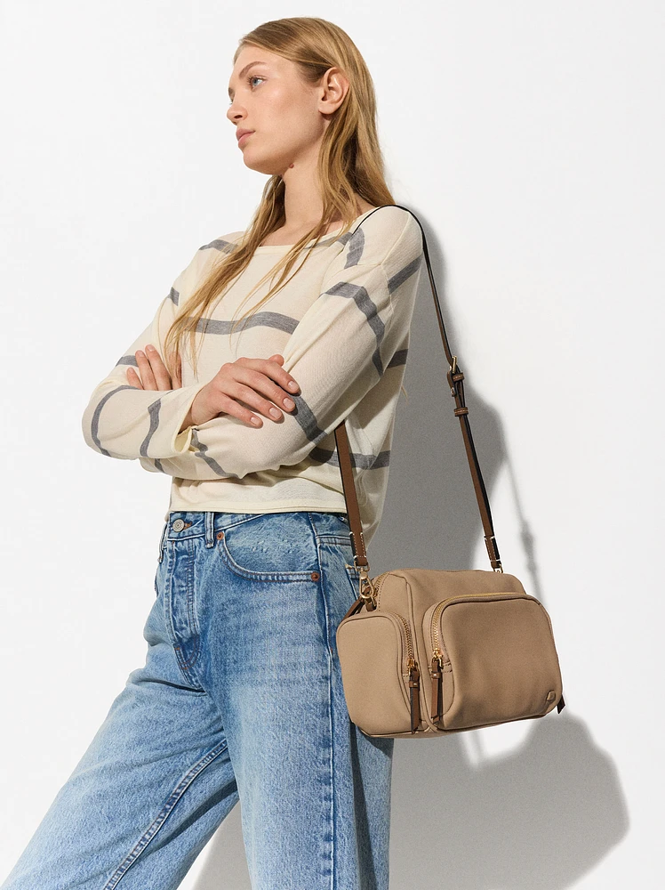 PARFOIS Mala Tiracolo Efeito Nylon | Centro Colombo