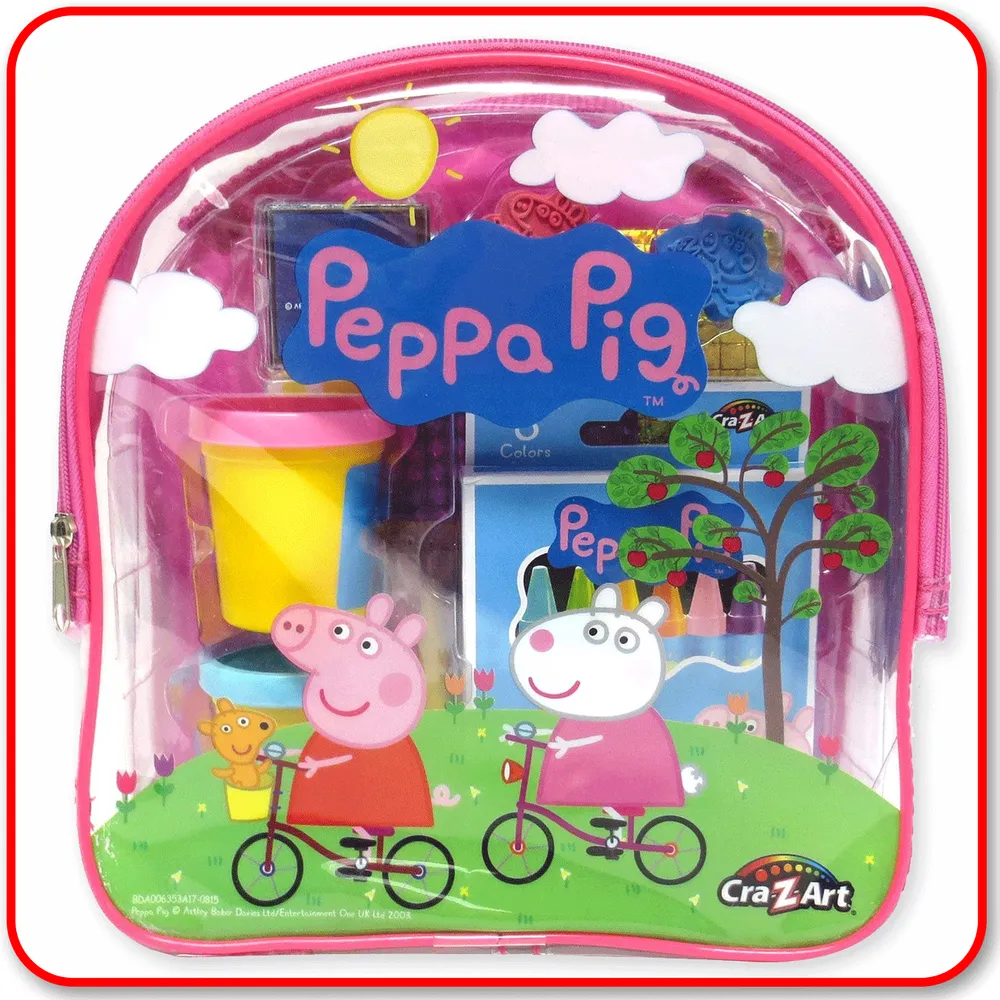 Crazart Ultimate Activities On The Go Backpack - Peppa Pig | Bramalea ...