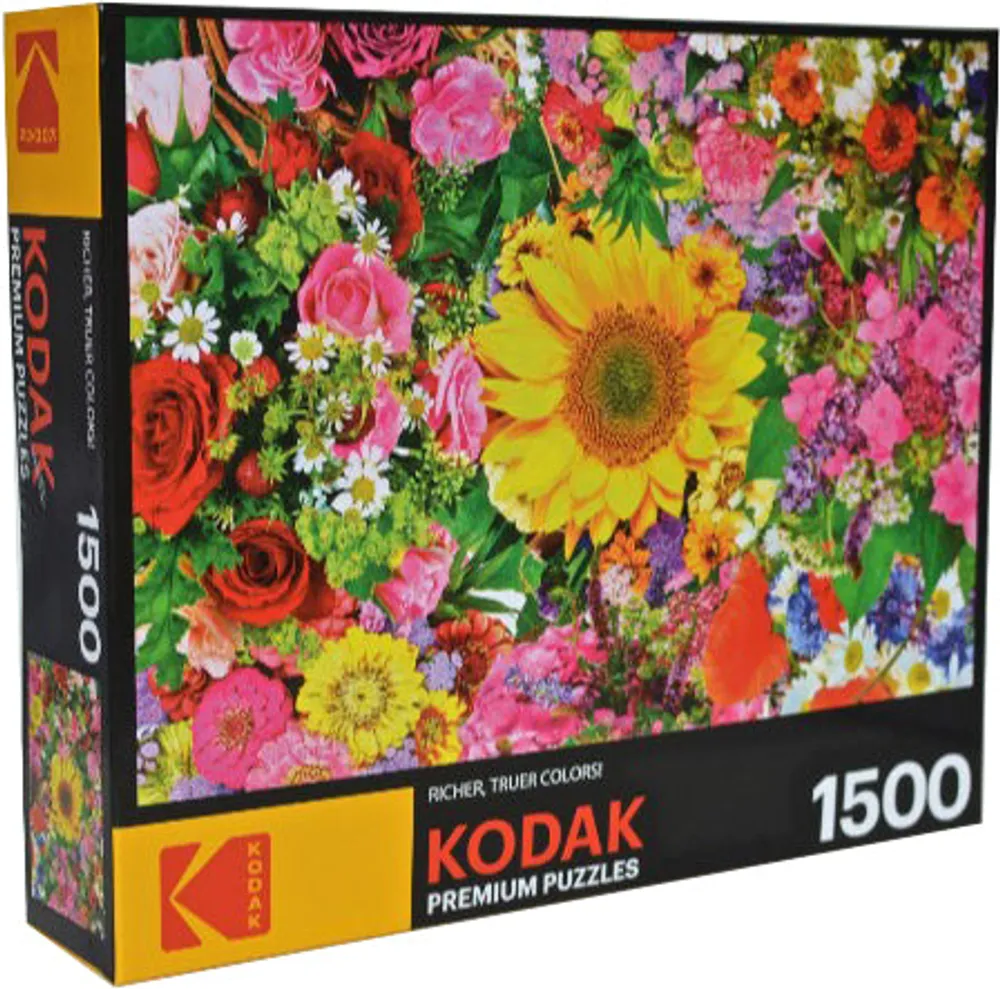 Crazart Kodak Premium : Colorful Flower Bed - 1500pc | Bramalea City Centre