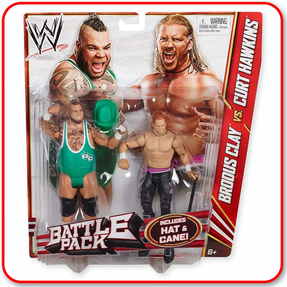 Wwe Brodus Clay Action Figure