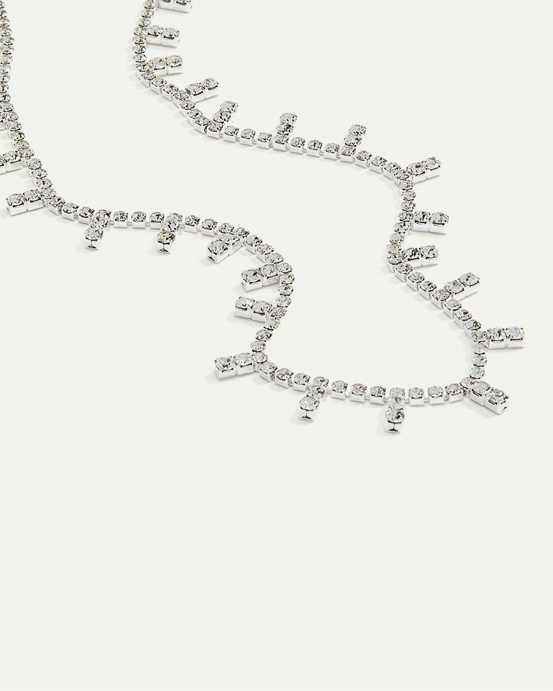 Reitmans Single-Row Rhinestone Necklace | Bramalea City Centre