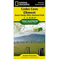 National Geographic Maps Cades Cove, Elkmont: Great Smoky Mountains ...