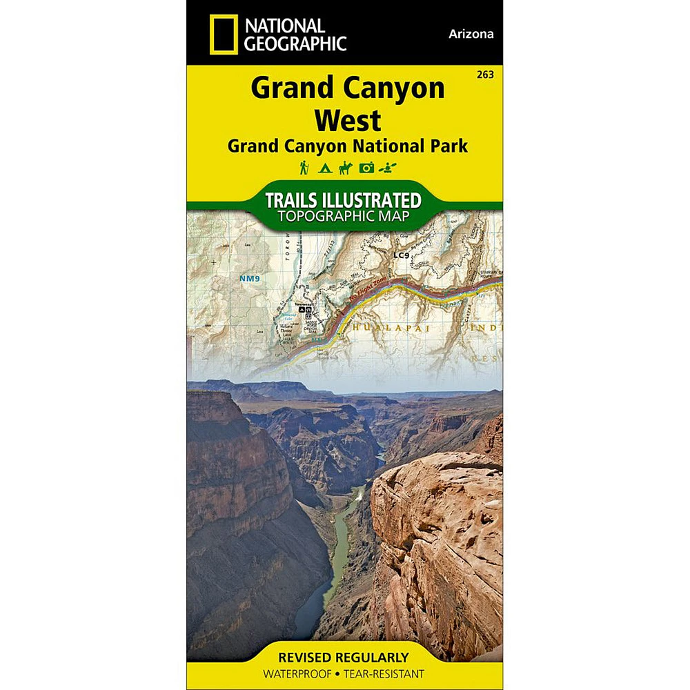 National Geographic Maps Grand Canyon West [Grand Canyon National Park ...