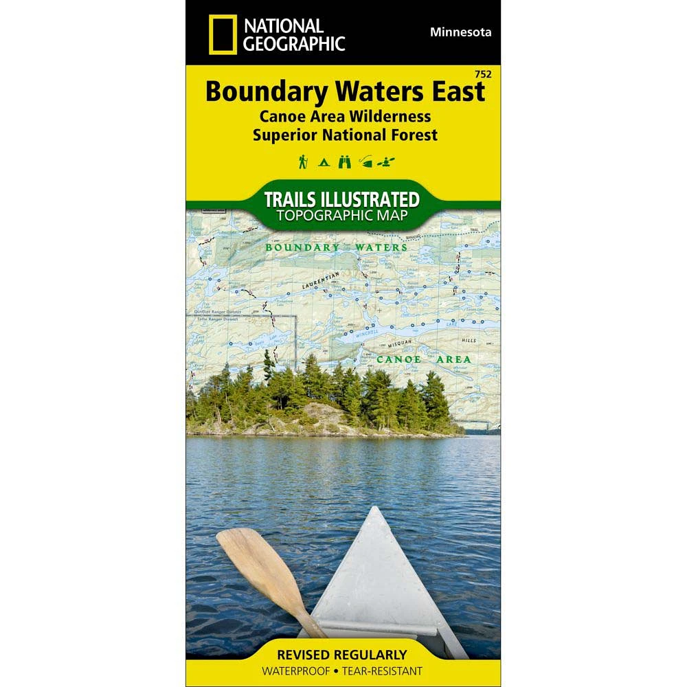 National Geographic Maps Trails Illustrated Map: Boundary Waters East ...