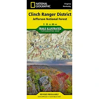 National Geographic Maps Clinch Ranger District [Jefferson National ...