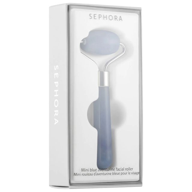 SEPHORA COLLECTION Mini Blue Aventurine De-Puffing Facial Roller ...