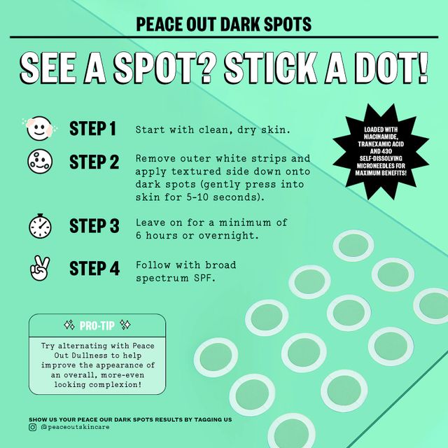Peace Out Microneedling Dark Spot Brightening Dots | Mall of America®
