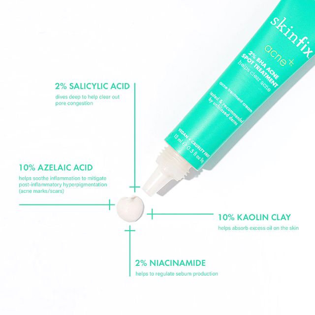 Skinfix Acne+ 2% BHA and Azelaic Acid Acne Spot Treatment | Mall of ...