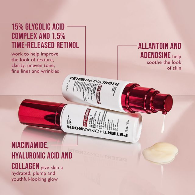 Peter Thomas Roth Even Smoother™ Glycolic Retinol Resurfacing Serum ...