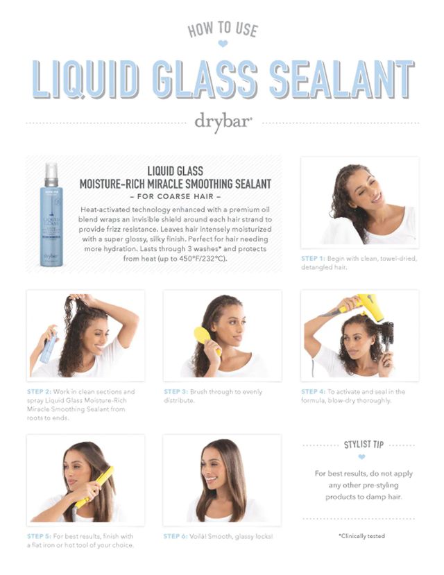 Drybar Liquid Glass Moisture-Rich Miracle Smoothing Sealant | Mall of ...