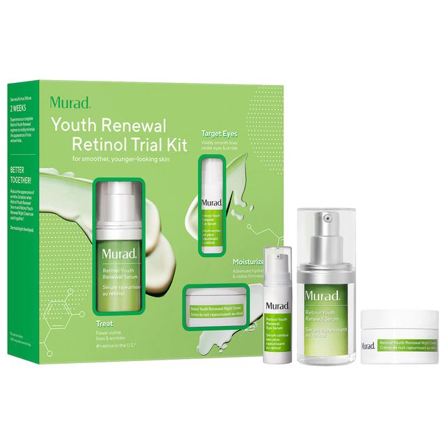 Murad Youth Renewal Retinol Trial Kit for Smoother, Younger-Looking ...