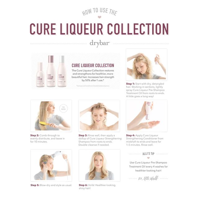 Drybar Cure Liqueur Strengthening Shampoo | Hamilton Place