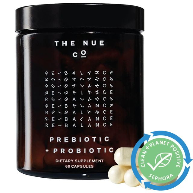 The Nue Co. Prebiotic + Probiotic Vegan Gut Microbiome Supplement ...