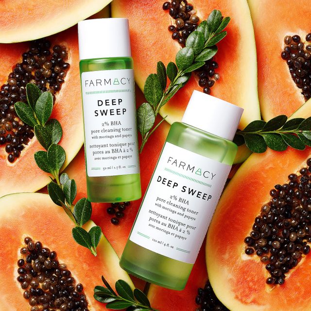 Farmacy Deep Sweep 2% BHA Pore Cleaning Toner with Moringa + Papaya ...