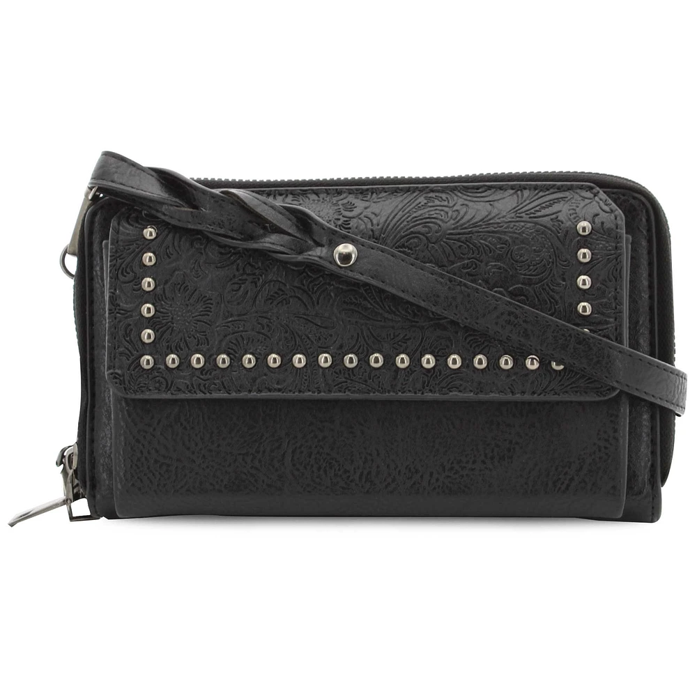 Sam & Hadley Embossed Wallet-On-A-String | Hamilton Place