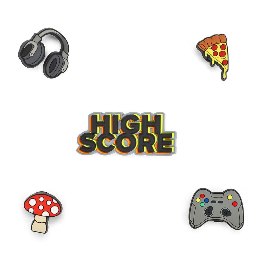 Crocs- Jibbitz Jibbitz OG Gamer 5 Pack | Bramalea City Centre