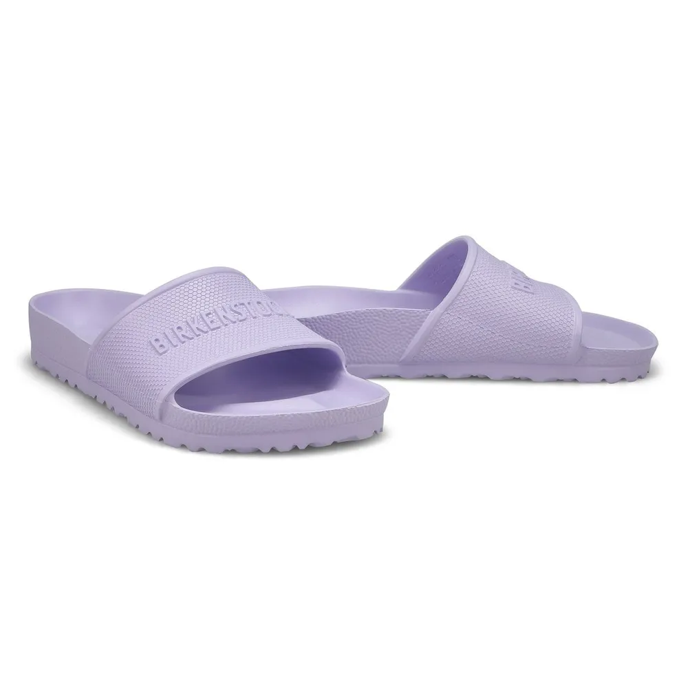 Birkenstock Womens Barbados EVA Slide Sandal - Purple Fog | Bramalea ...