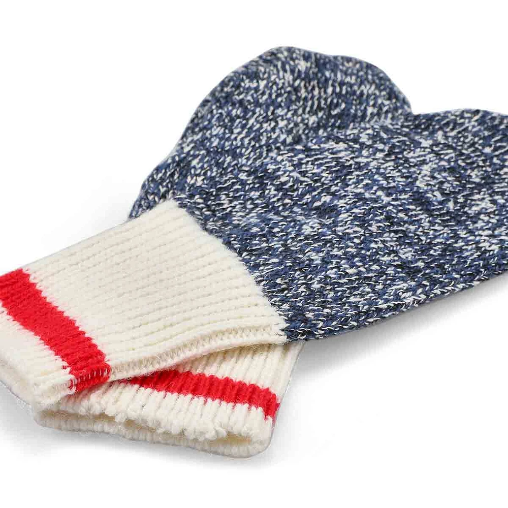 Duray Womens Duray Marled Mitten - Blue/Red | Bramalea City Centre