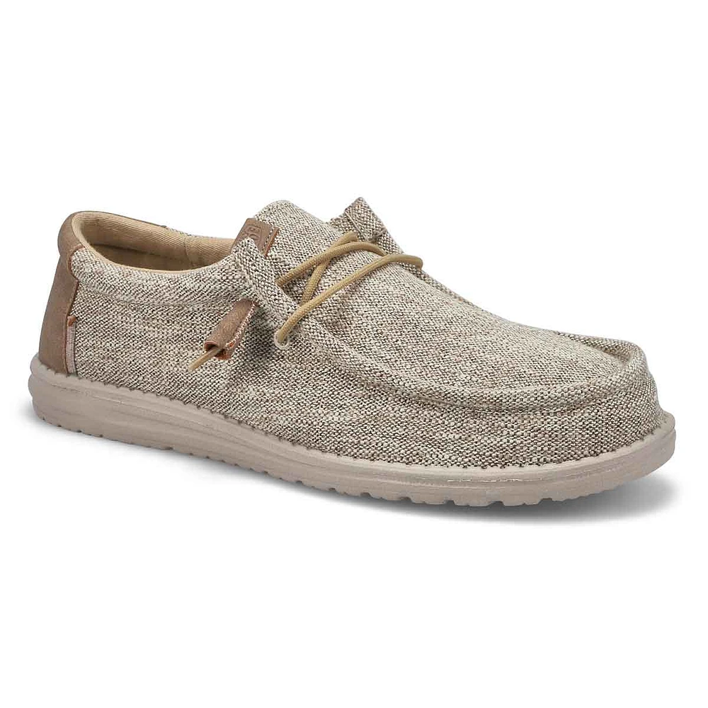 Heydude Mens Wally Ascend Casual Shoe - Walnut | Bramalea City Centre