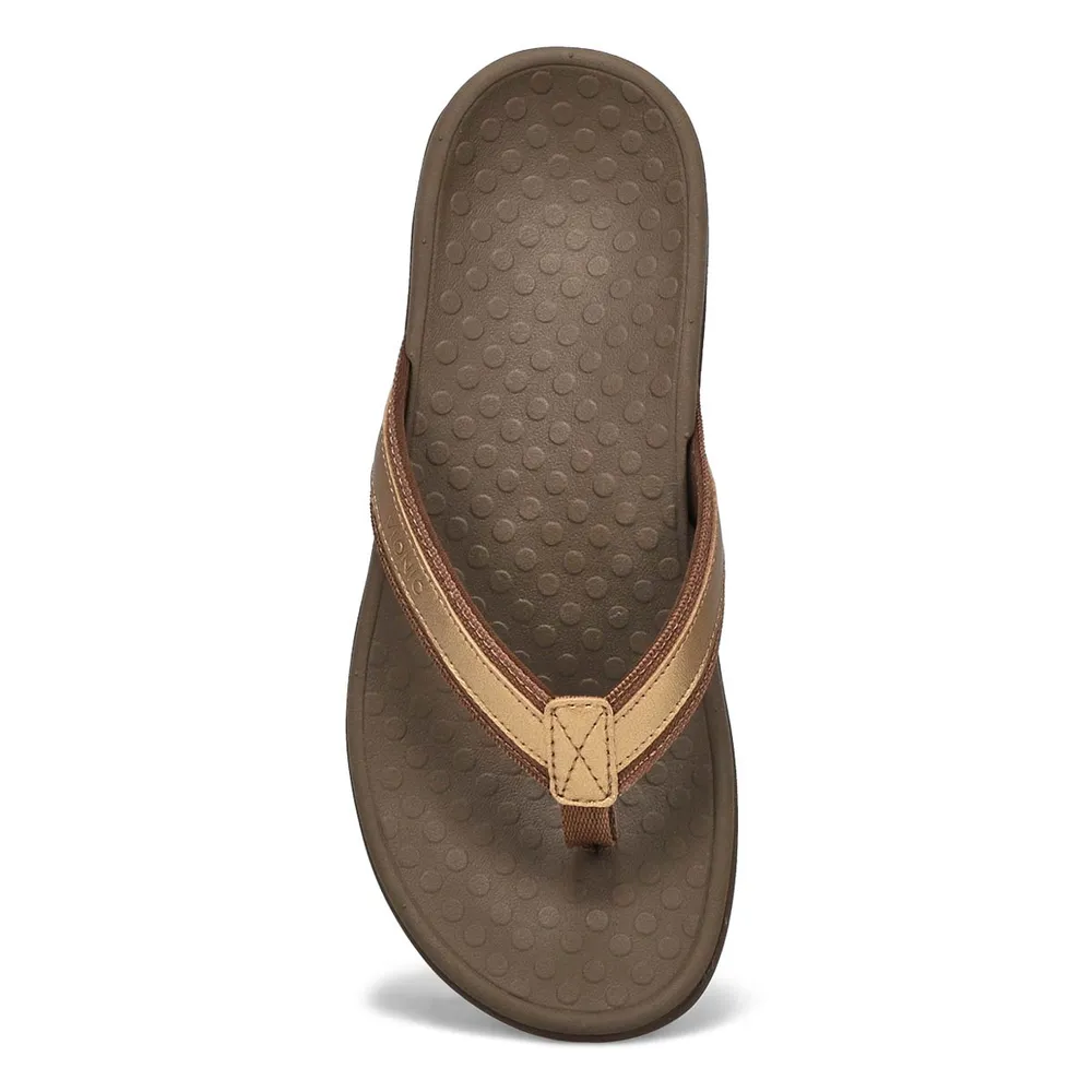 Vionic Womens Tide II Flip Flop - Bronze | Coquitlam Centre